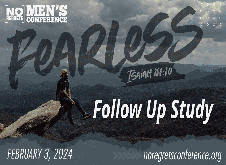 Small Group Conference Studies - No Regrets Men